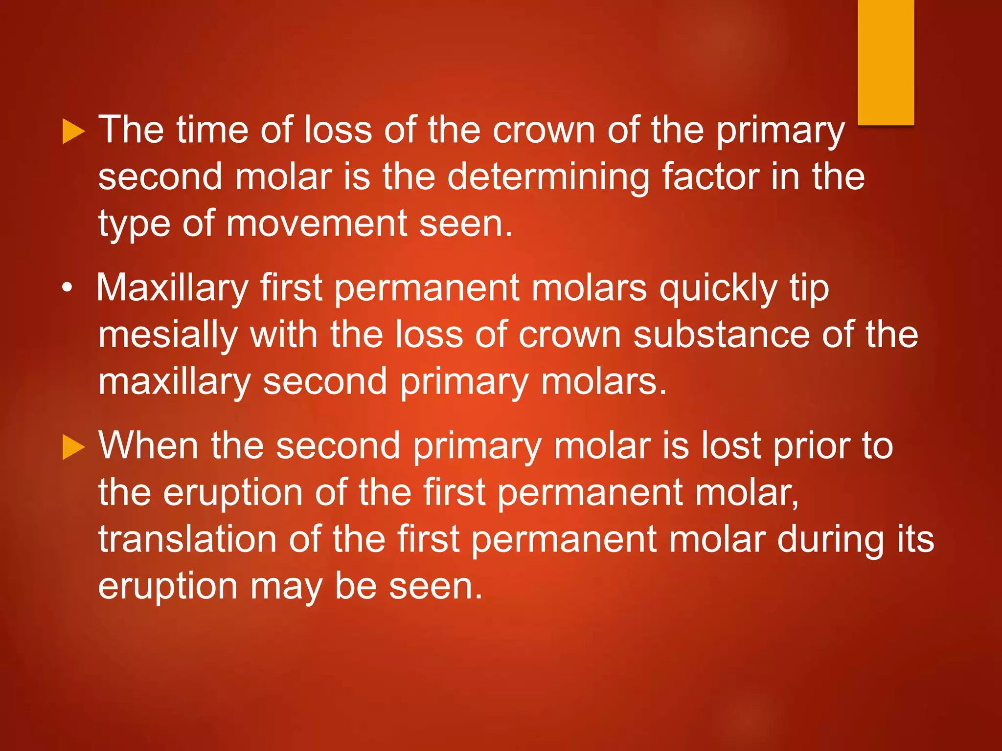 Space regainers | PPTX
