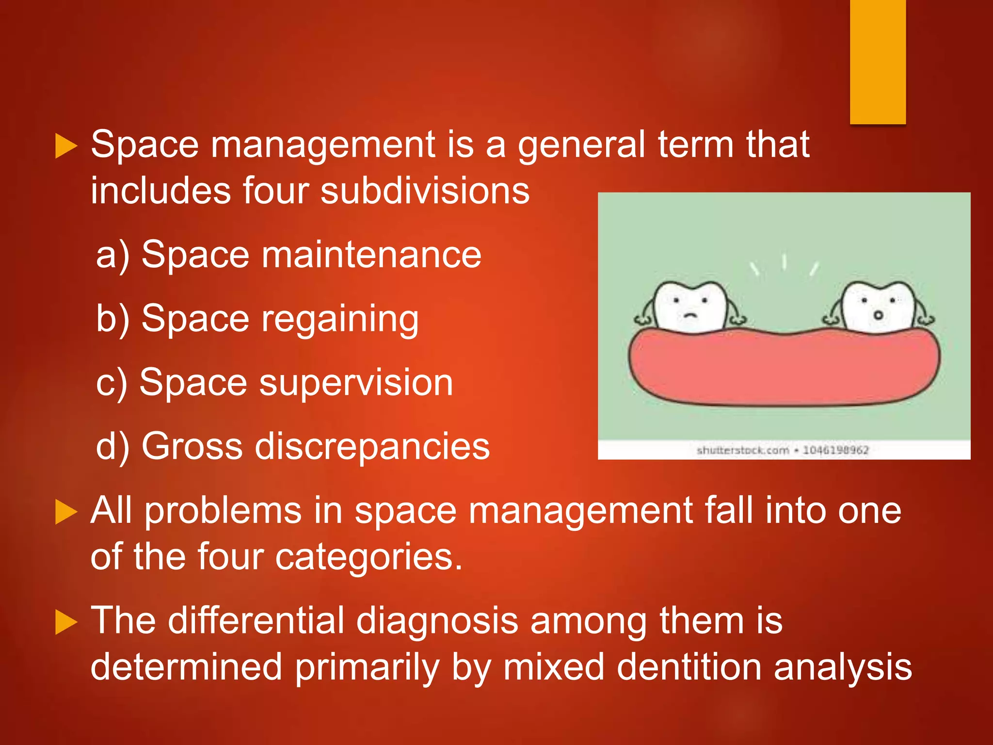 Space regainers | PPTX