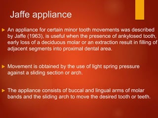 Space regainers | PPTX