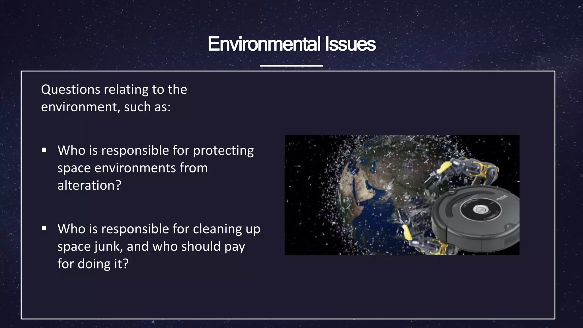 Space related issues | PPTX