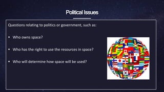 Space related issues | PPTX | Environment | Science