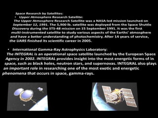 Space Research | PPTX