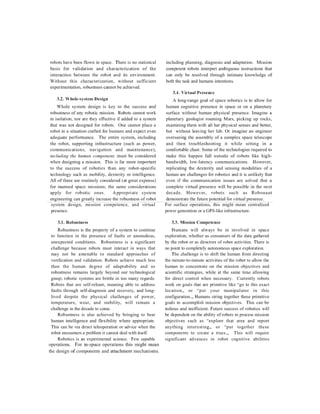 Space robotics | DOC