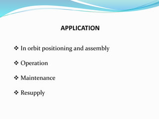 Space robotics | PPTX | Robotics | Technology & Computing