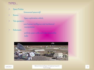 Space Robotics-SV | PPTX