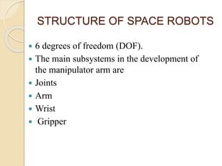 Space Robotics ppt.pptx