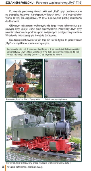 FABRYKA LOKOMOTYW „FABLOK” W CHRZANOWIE - „Szlakiem Fabloku ...