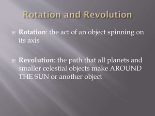 Space science powerpoint | PPTX