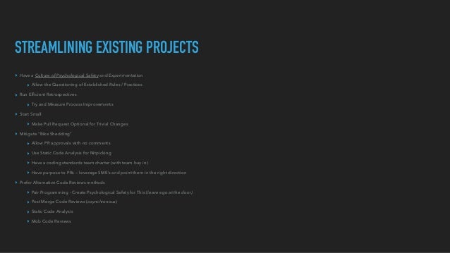 Spaceships, Pull Requests and Feature Branching - A Principles-Based approach to Software ...