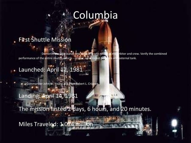 Space shuttle nathen weckesser | PPT