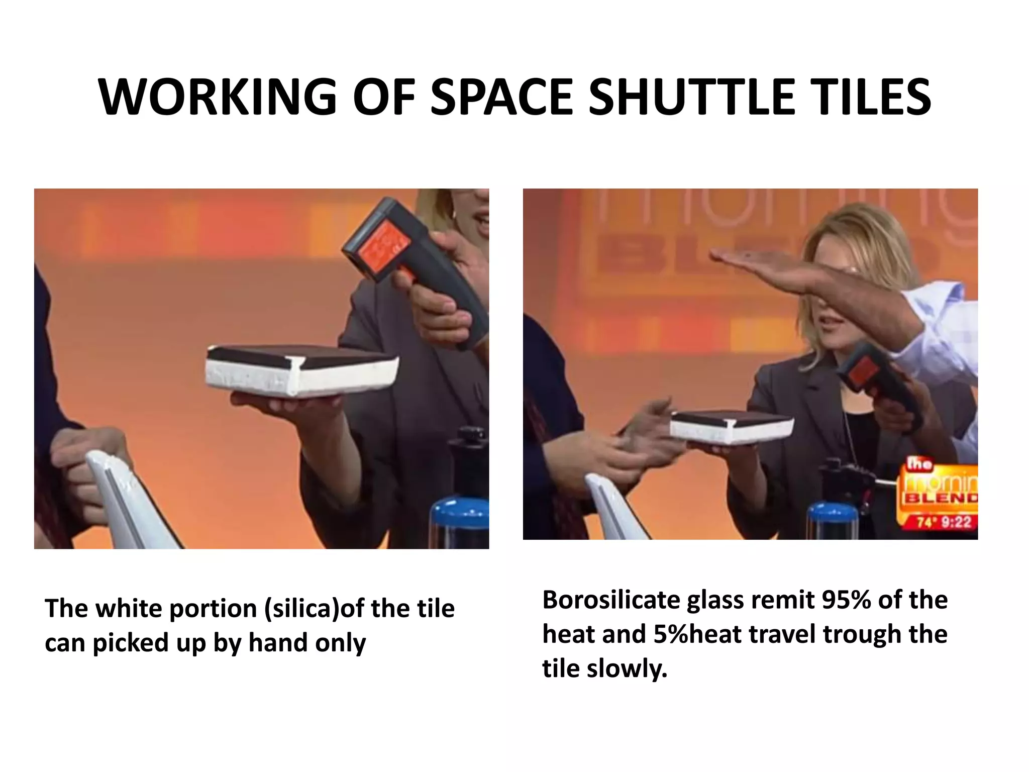Space shuttle tiles | PPTX