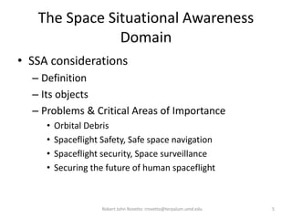 Space Situational Awareness Ontology (2016 Space Flight Mechanics ...