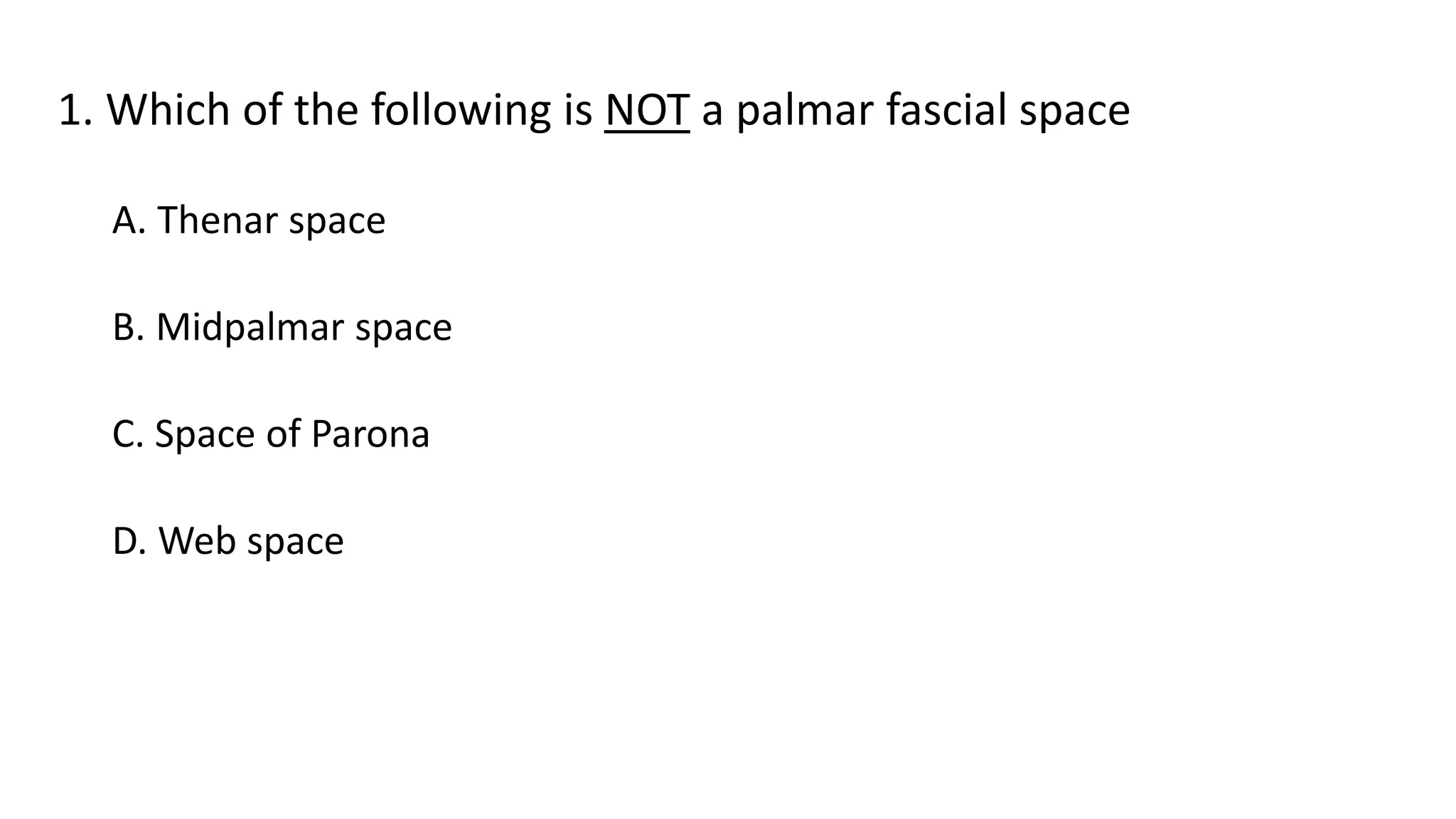 Spaces of Hand and Forearm | PPTX