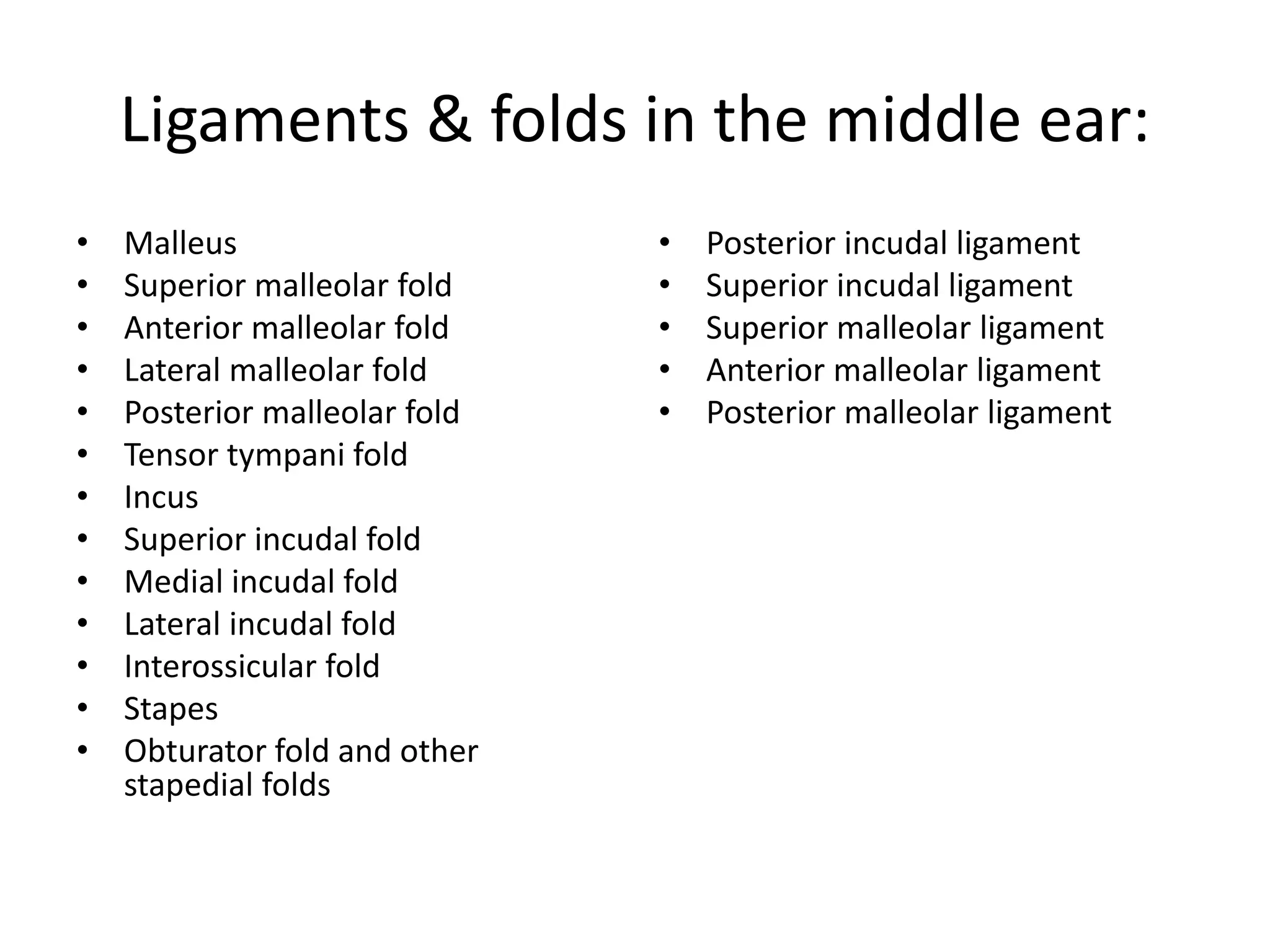 Spaces of middle ear and their surgical importance | PPTX