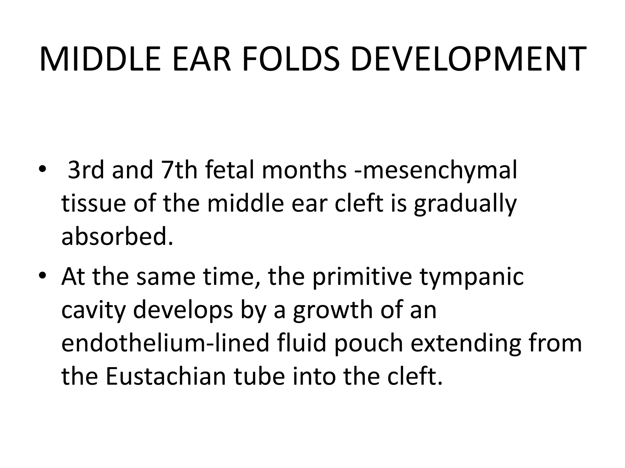 Spaces of middle ear and their surgical importance | PPTX