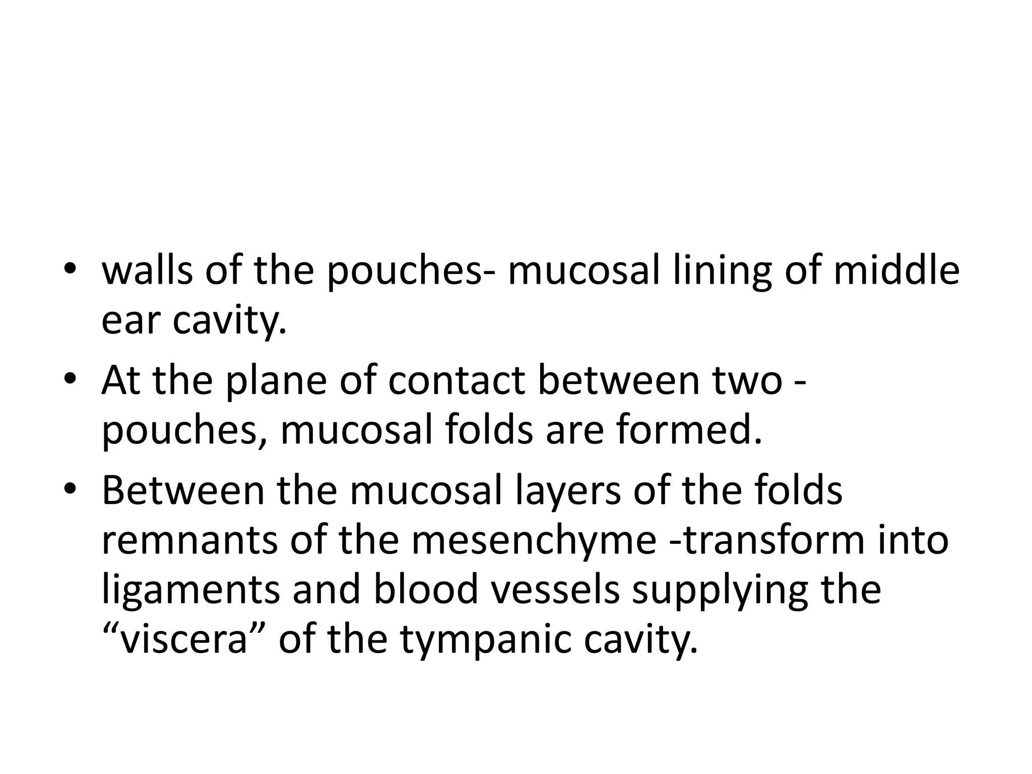 Spaces of middle ear and their surgical importance | PPTX