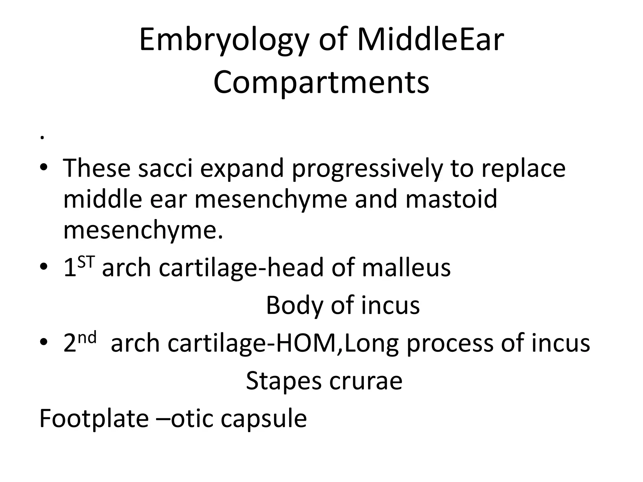 Spaces of middle ear and their surgical importance | PPTX