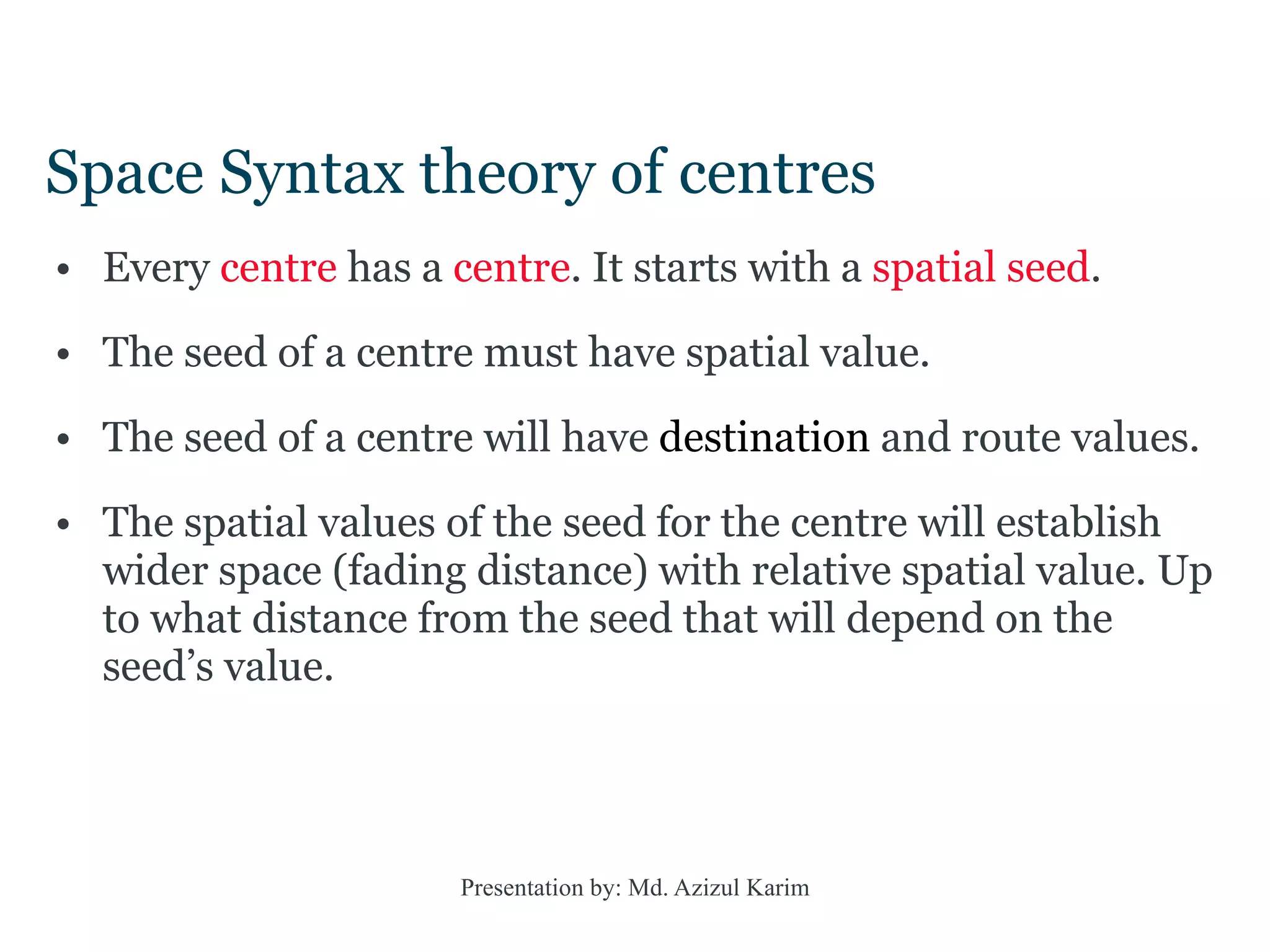Space syntax | PPT