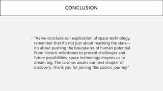 Space Technology | PPTX