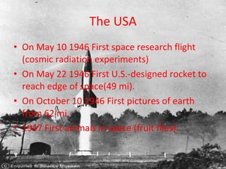 Space technology from the space race | PPT