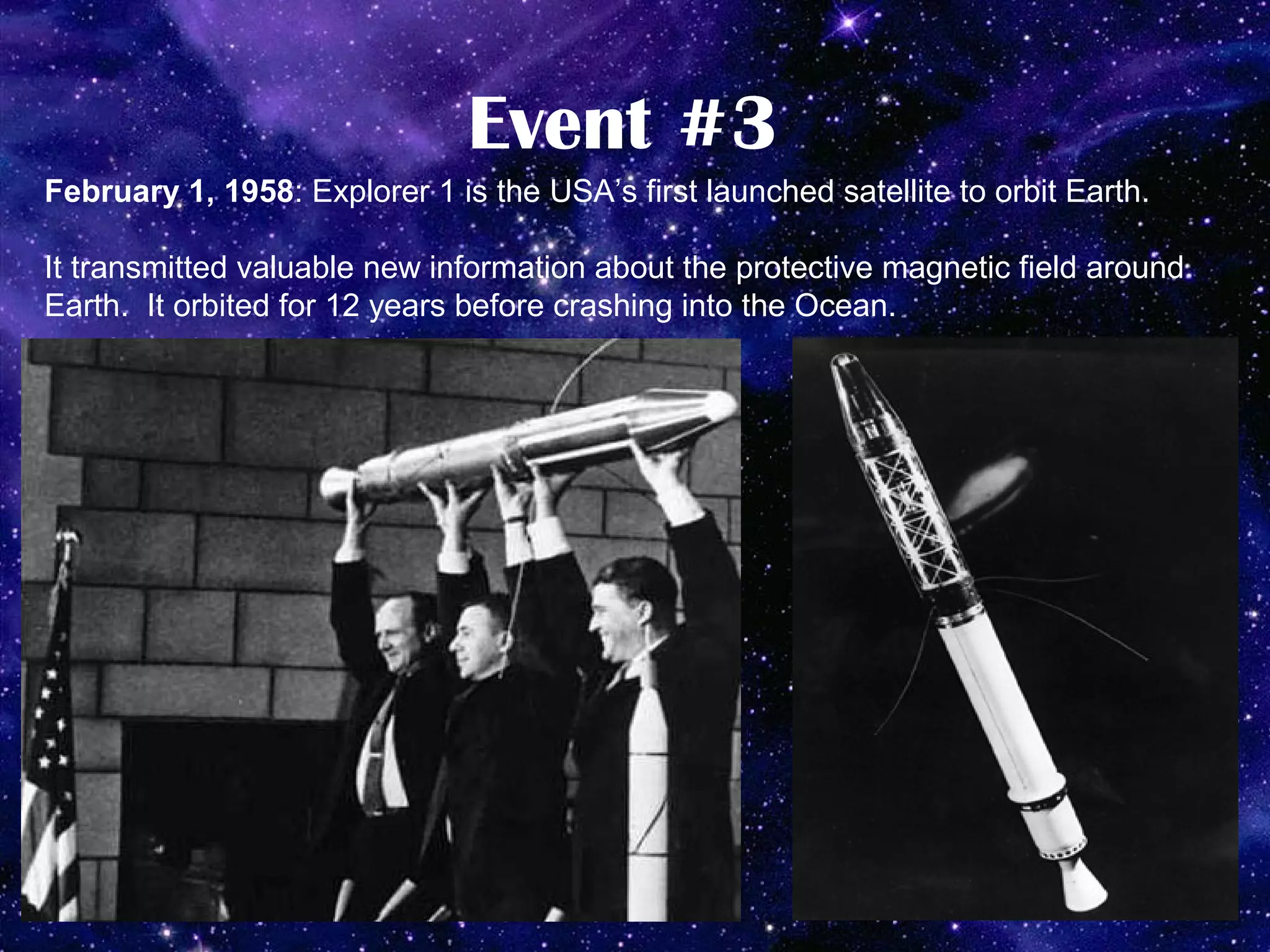 Space timeline | PPT