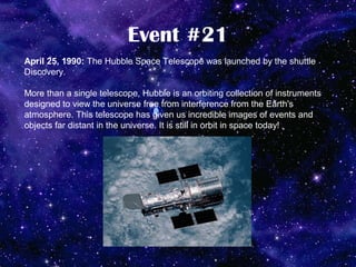 Space timeline | PPT