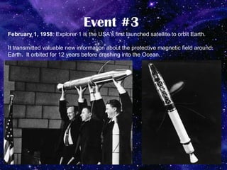 Space timeline | PPT