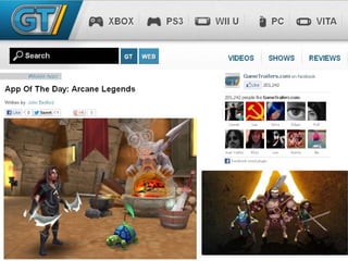 Spacetime Studios - Arcane Legends and Dark Legends | PPT