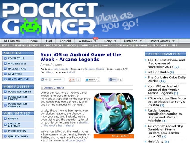 Spacetime Studios - Arcane Legends and Dark Legends | PPT