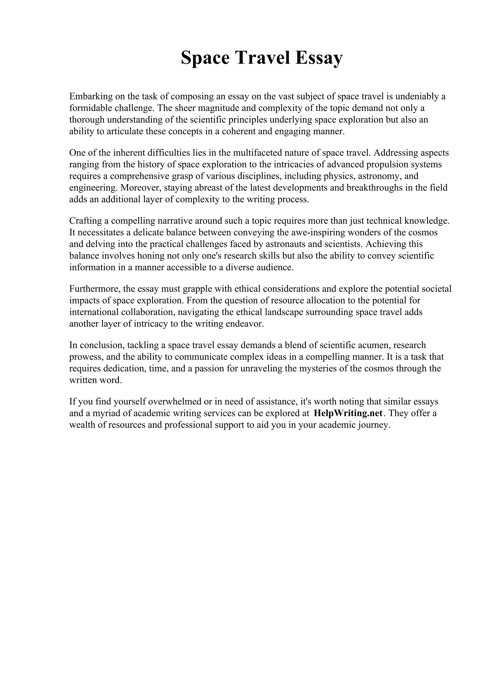 Space Travel Essay.pdf