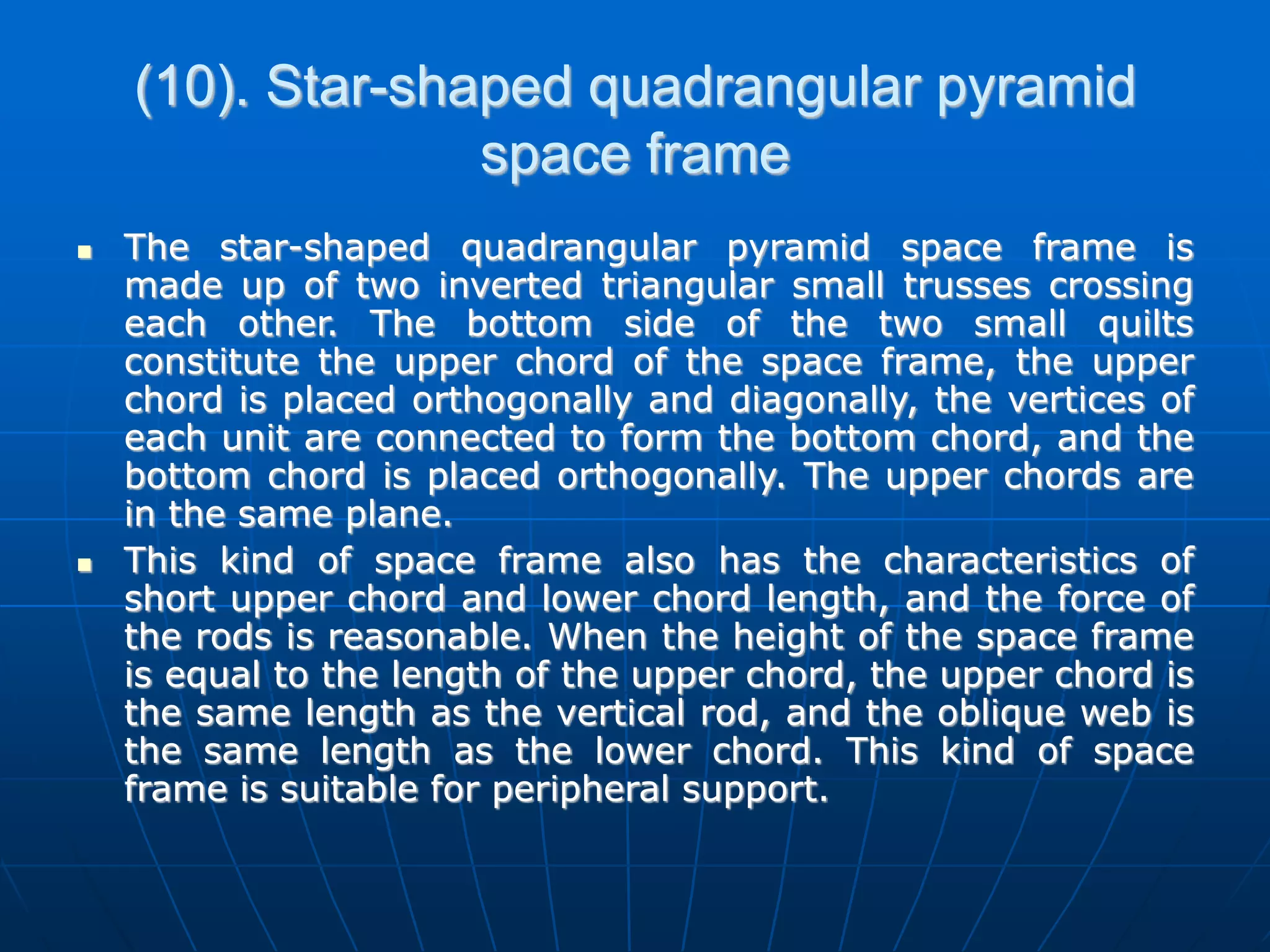 Space truss structure | PPTX