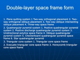 Space truss structure | PPTX