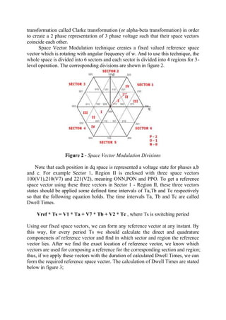 Space Vector Modulation in Voltage Sourced Three Level Neutral Point ...