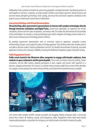 Space, Virtually - The Metaverse and Digital Twins as the Engagement ...