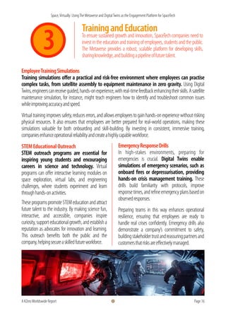 Space, Virtually - The Metaverse and Digital Twins as the Engagement Platform for SpaceTech | PDF