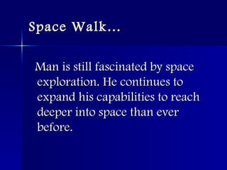Space walk | PPT