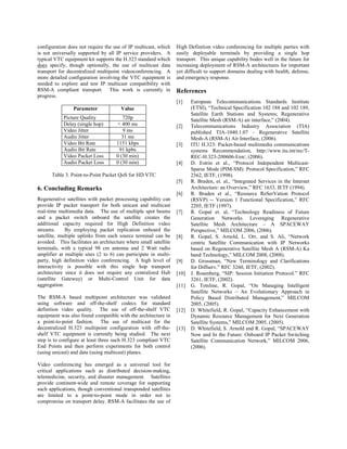 SPACEWAY Multipoint Multimedia | PDF