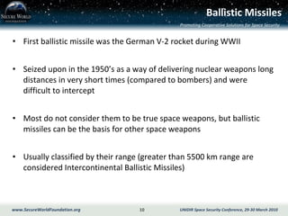Space weapons | PPT