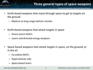 Space weapons | PPT