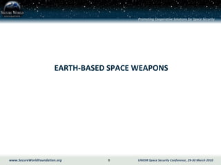 Space weapons | PPT