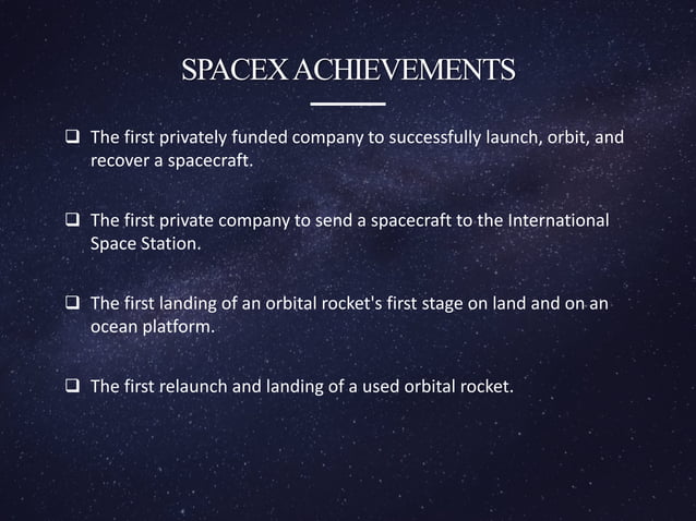 SpaceX | PPTX