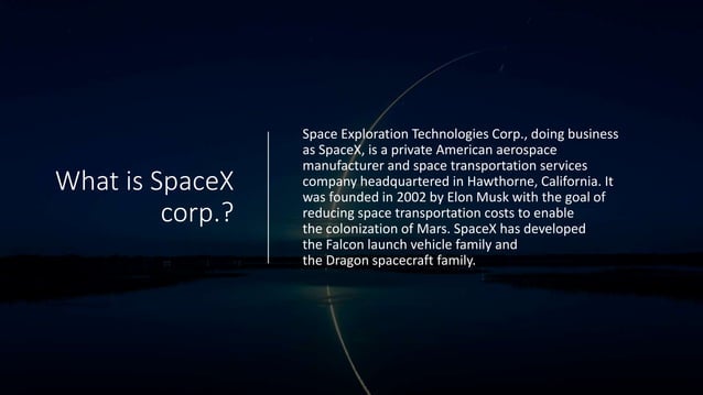 Space X project | PPTX
