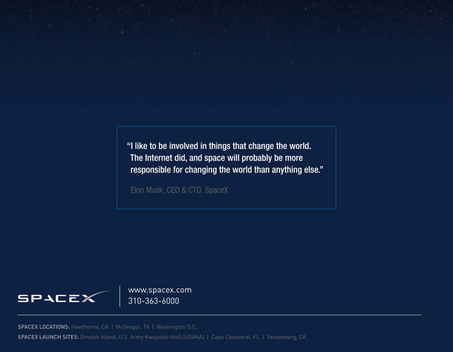 SpaceX Overview | PDF