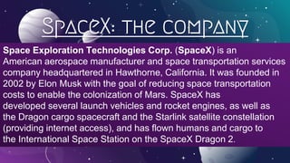 Space x ppt | PPTX