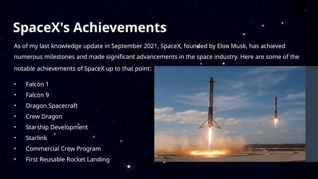 SpaceX and Reusable Rockets Presentation .pptx