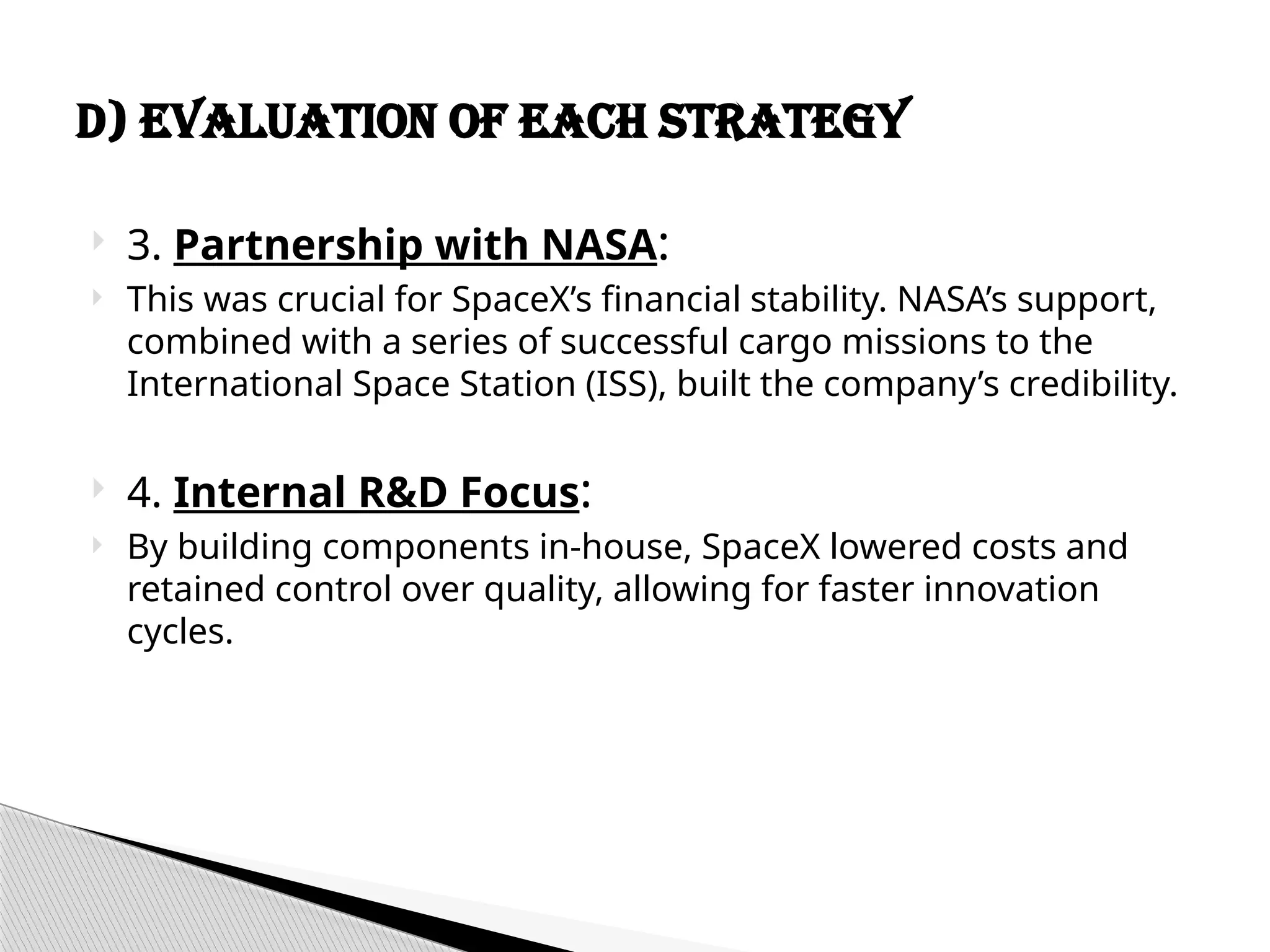 A short Case Study Presentation on the Spacex company. | PPTX