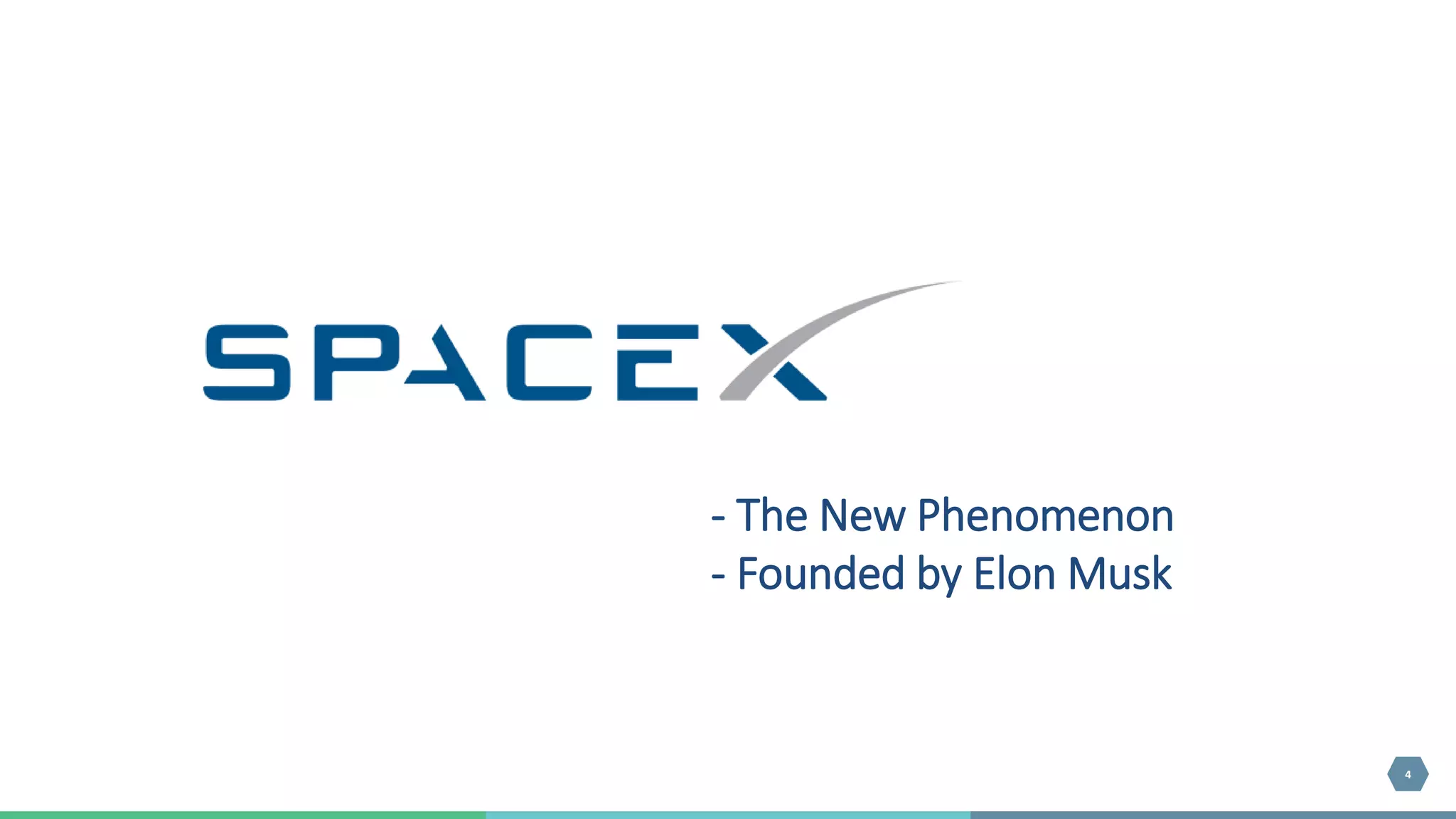 SpaceX - The Private Space Launch Business of an Iconic Leader | PPTX