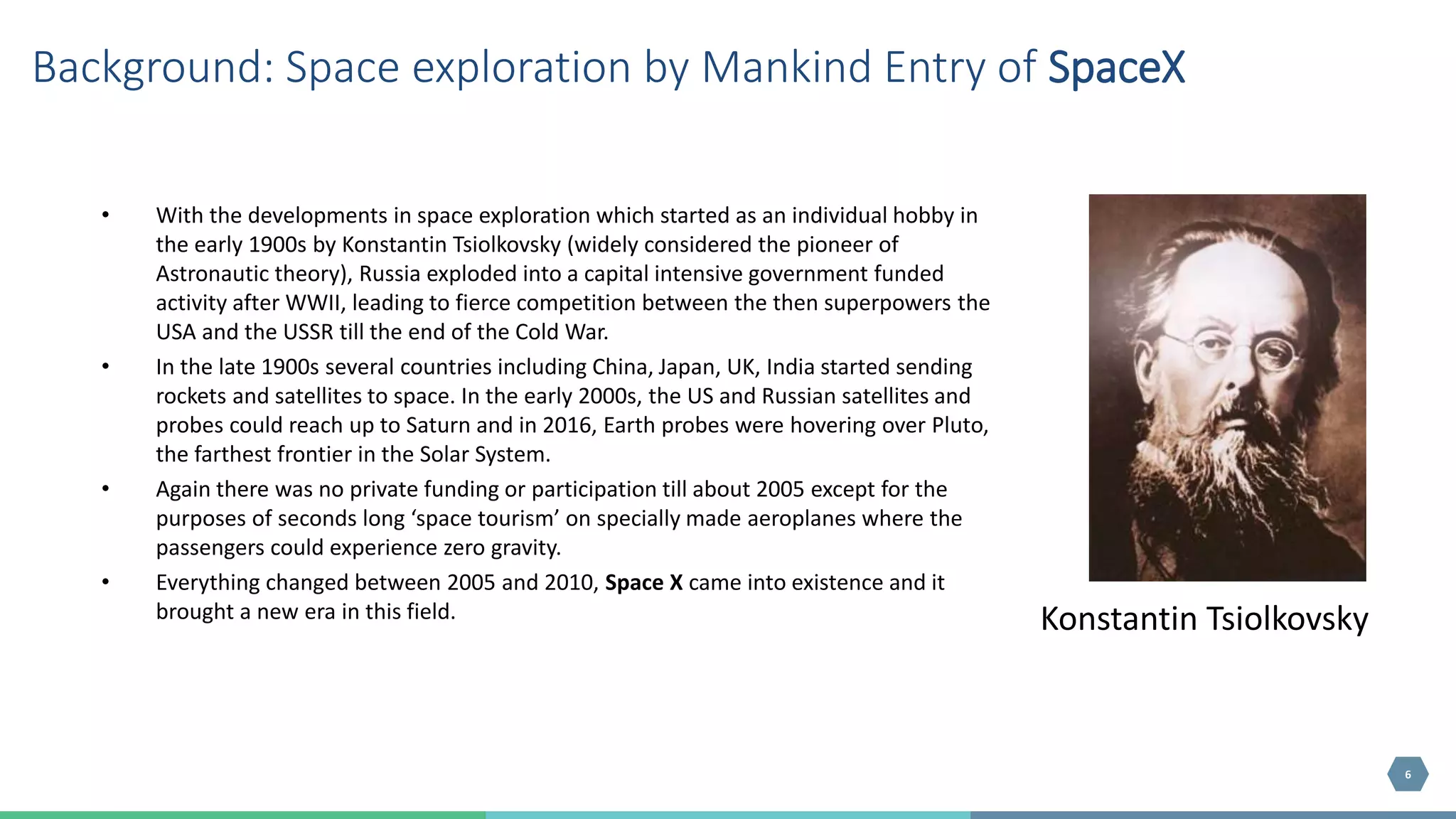 SpaceX - The Private Space Launch Business of an Iconic Leader | PPTX