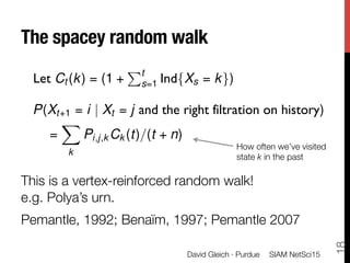 Spacey random walks and higher order Markov chains | PPT