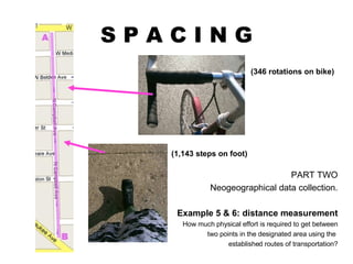 Spacing - Proposal | PPT | Geography | Science